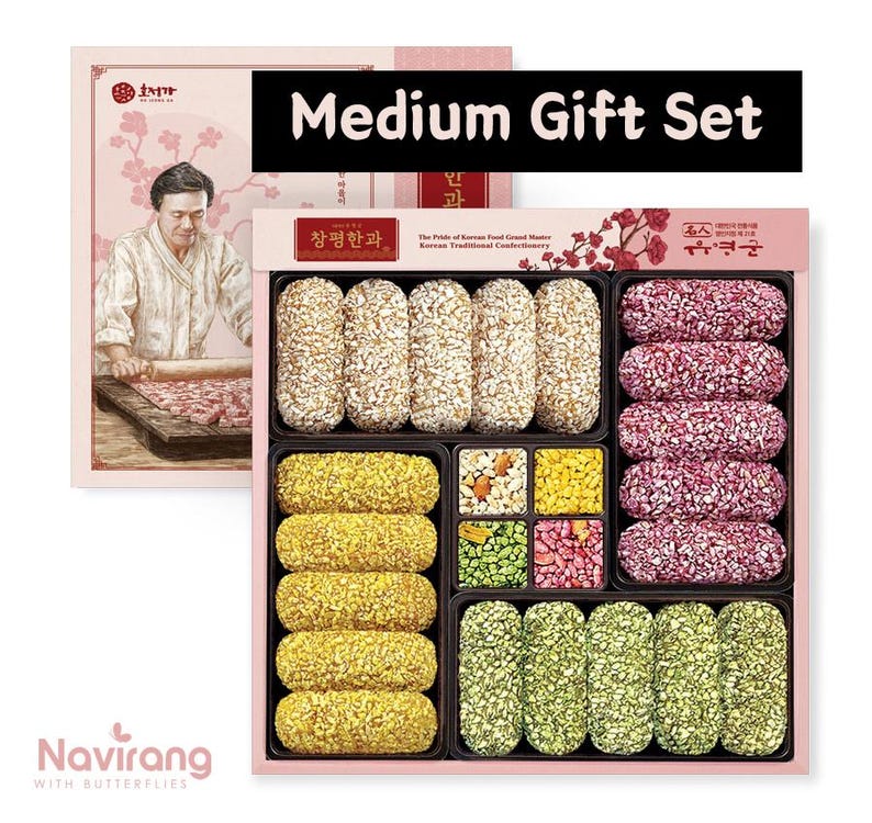 Hangwa Gift Set – Traditional Yakgwa | Deep-fried Honey Cookies ...