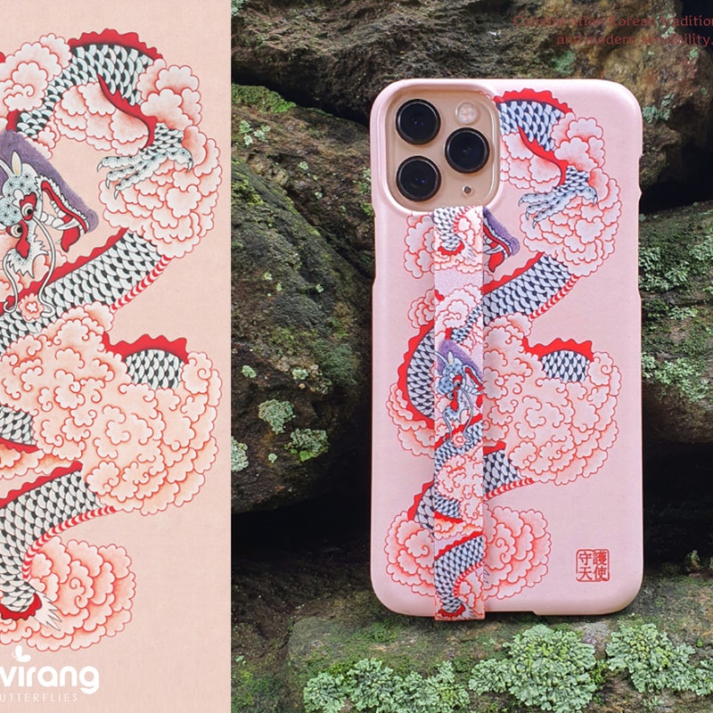Pink Korean Phone Case - Etsy