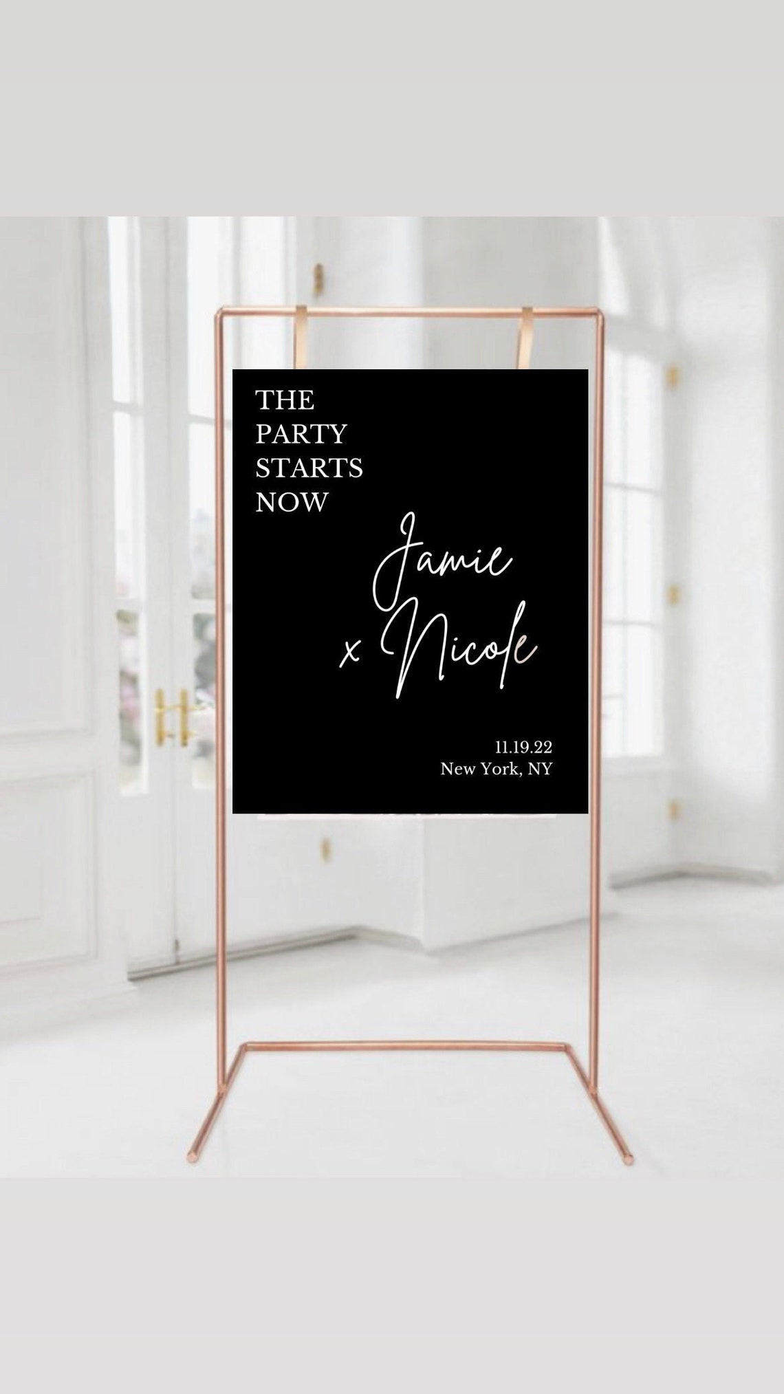 Digital Wedding Welcome Sign, 20X30 Size Template, Wedding Sign ...