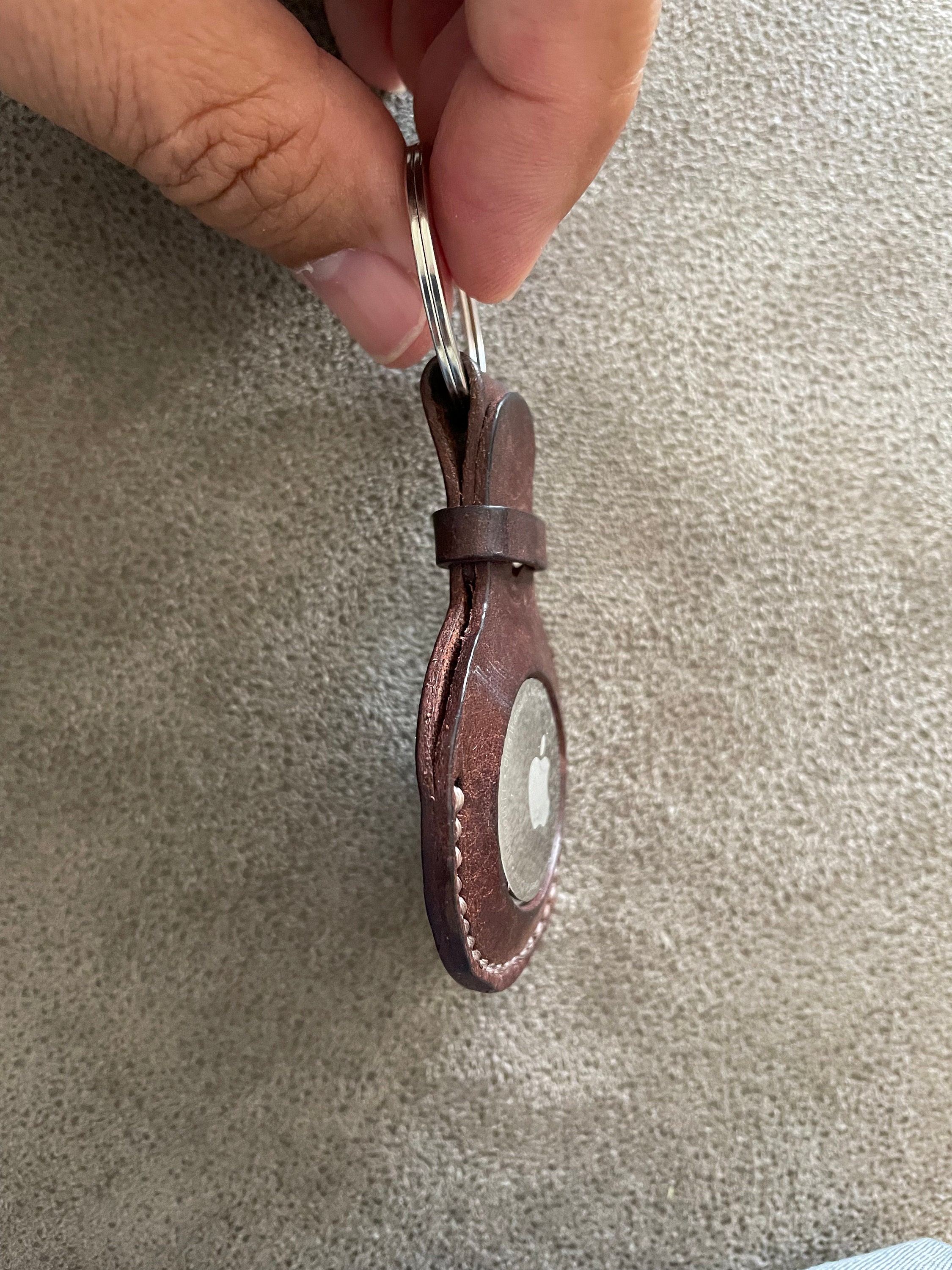 Apple AirTag PDF Pattern Keychain Holder Case Leathers by ...