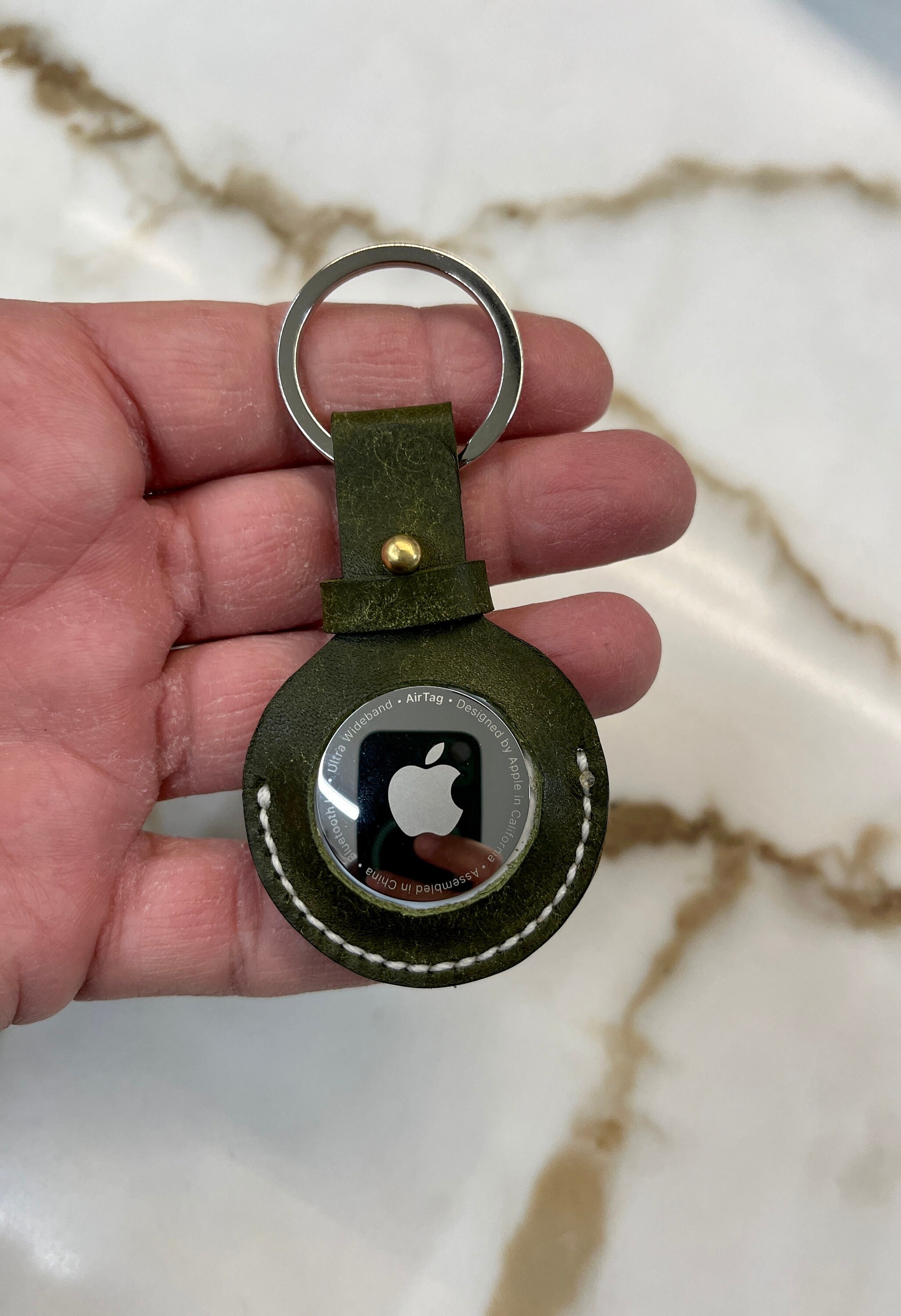 Apple AirTag PDF Pattern Keychain Holder Case Leathers by ...