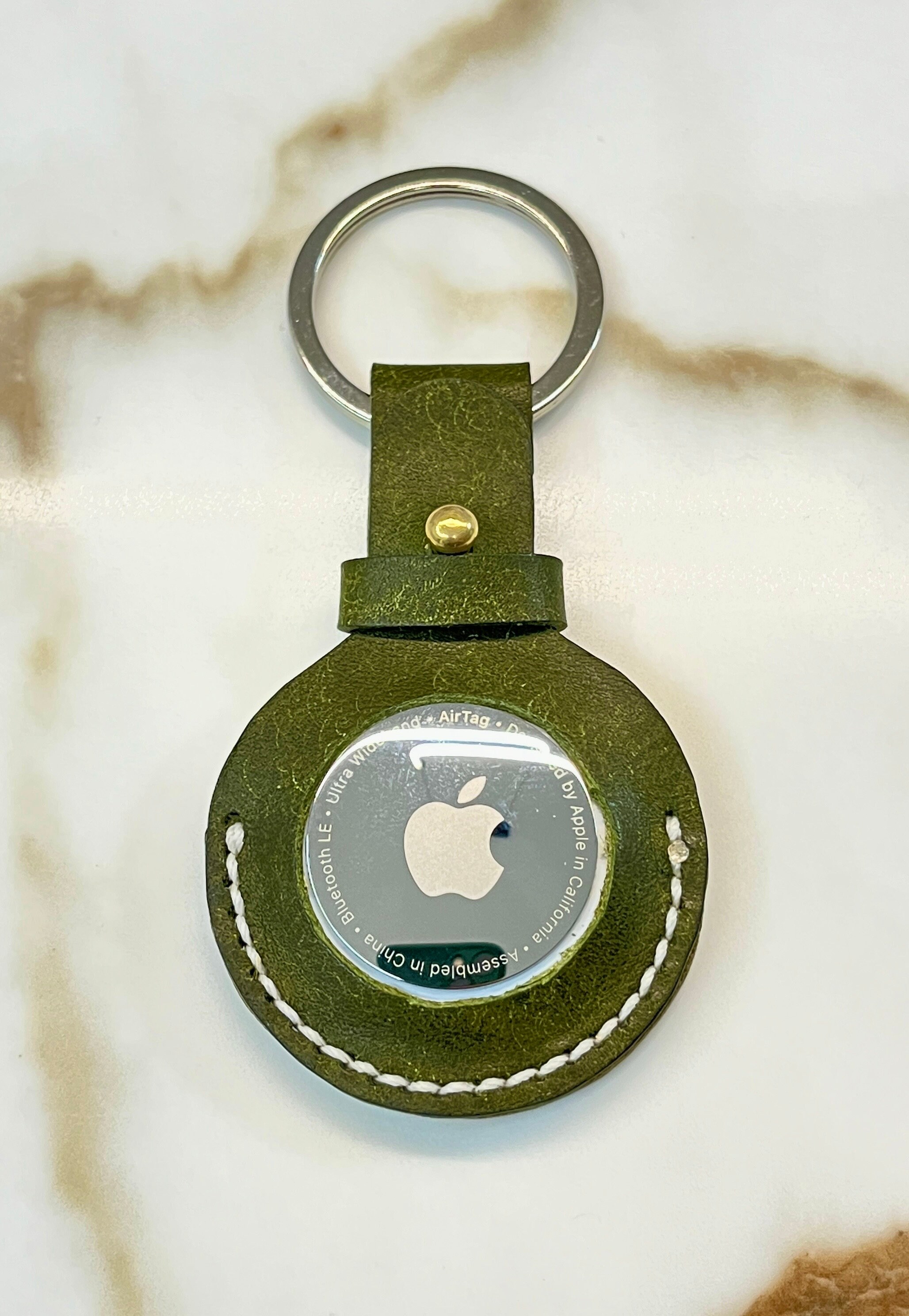 Apple AirTag PDF Pattern Keychain Holder Case Leathers by ...