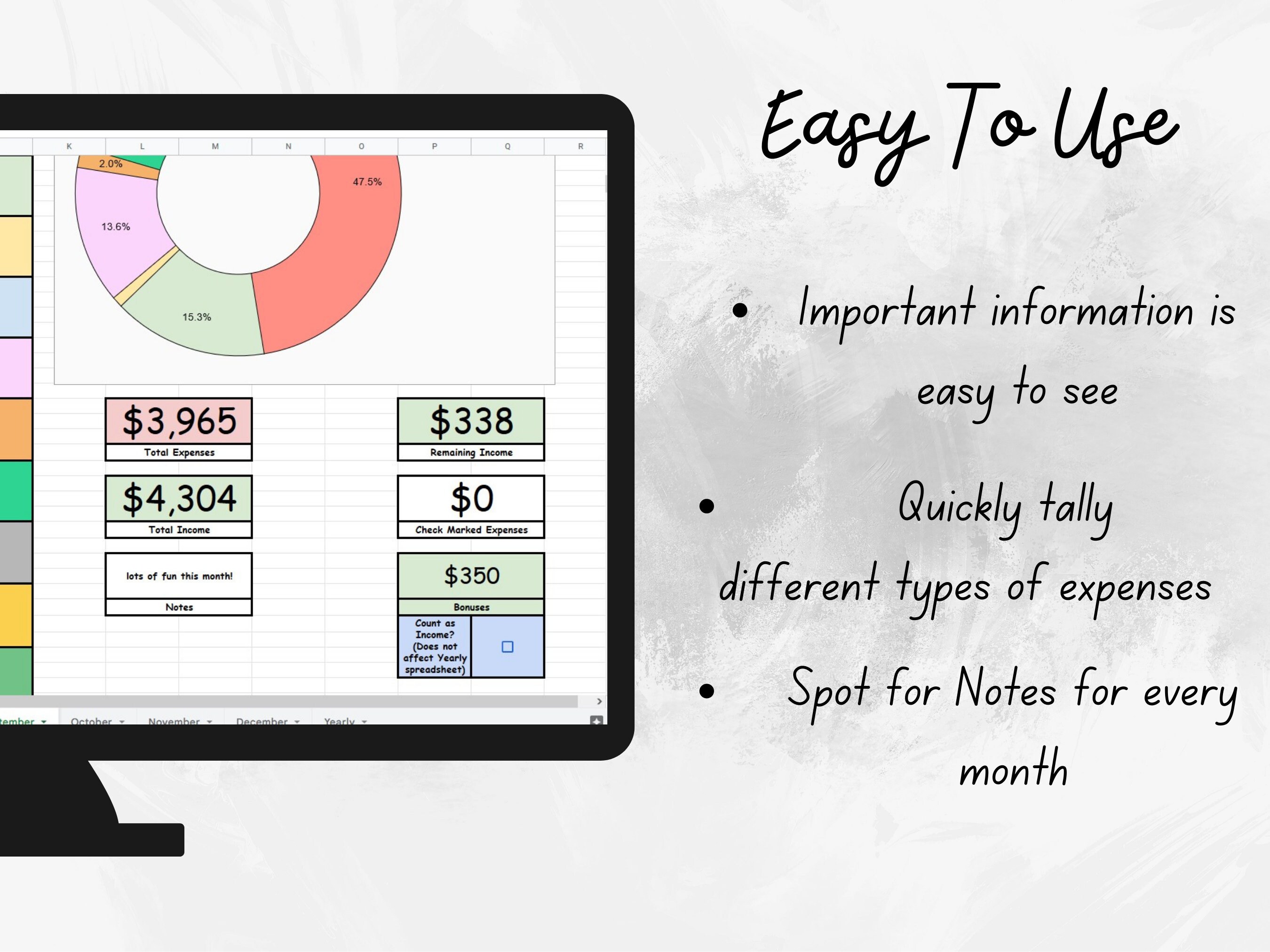 Income and Expense Tracker Spreadsheet, Google Sheets Spreadsheet ...