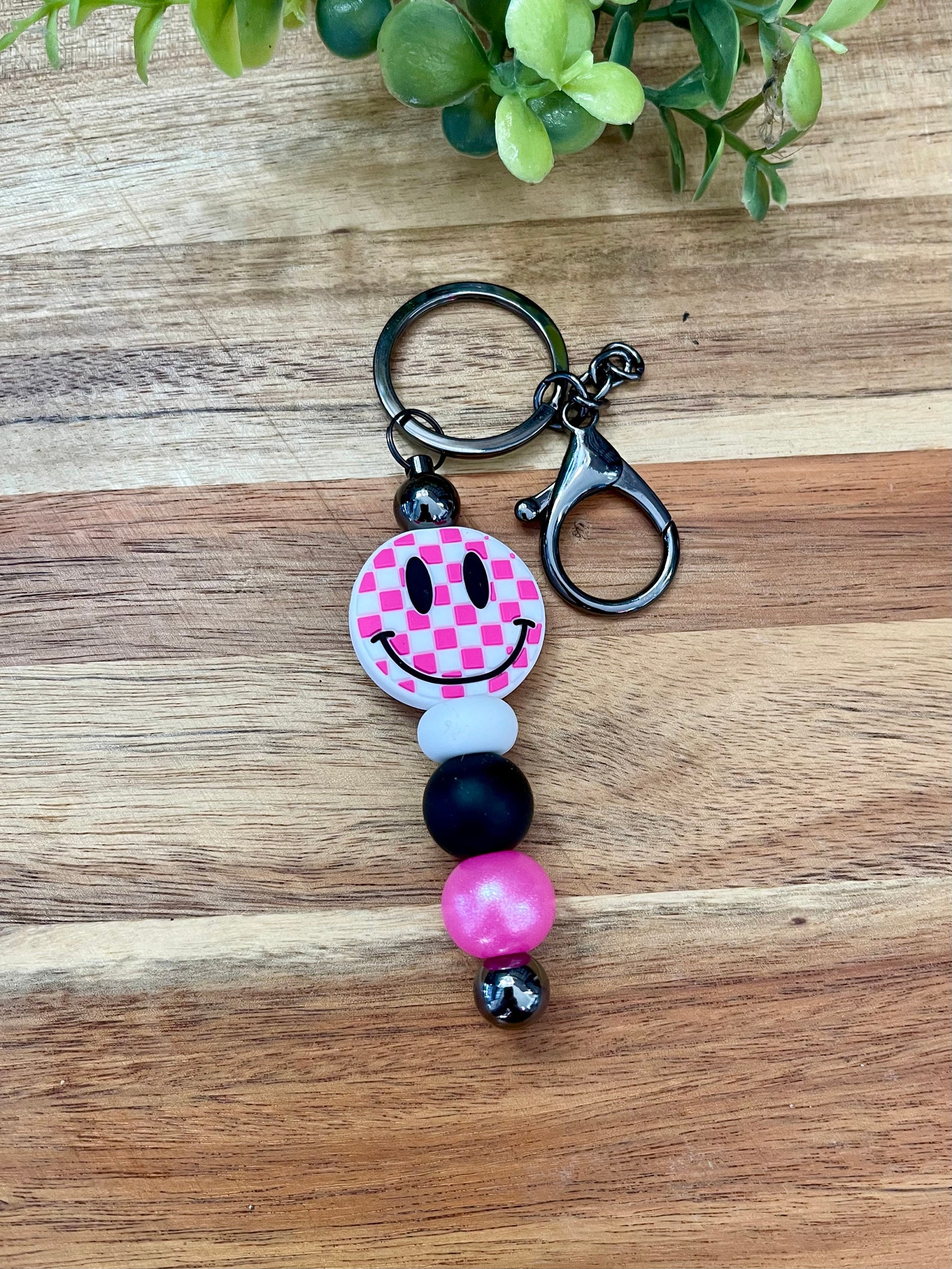 Smiley Face Keychains, Silicone Keychains, Happy Face Keychains ...