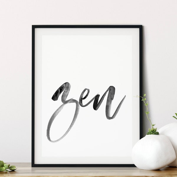 Zen Words - Etsy