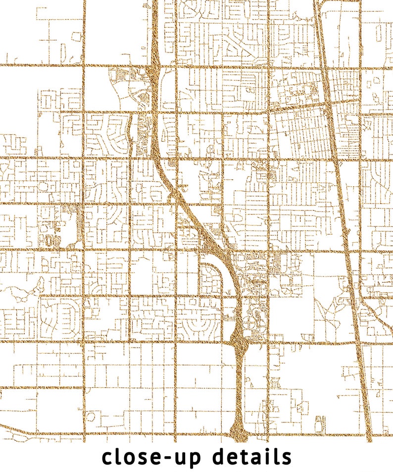 Lancaster California Map, High Resolution Real Gold Leaf Texture ...