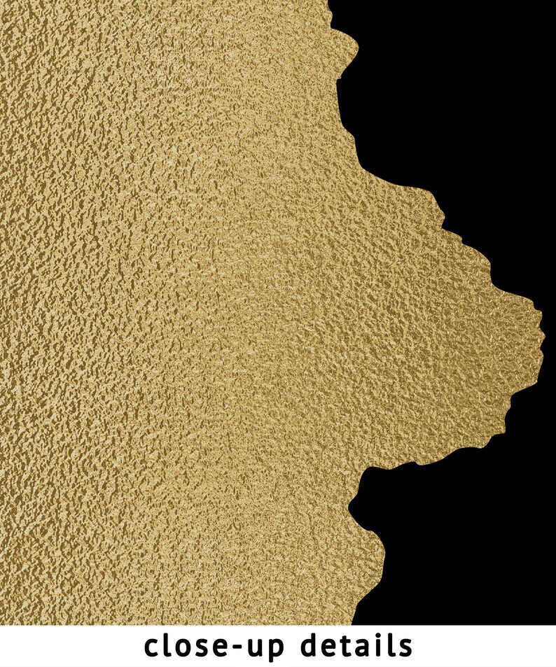 Iowa Map Black Gold Foil Texture Contemporary Modern Map - Etsy