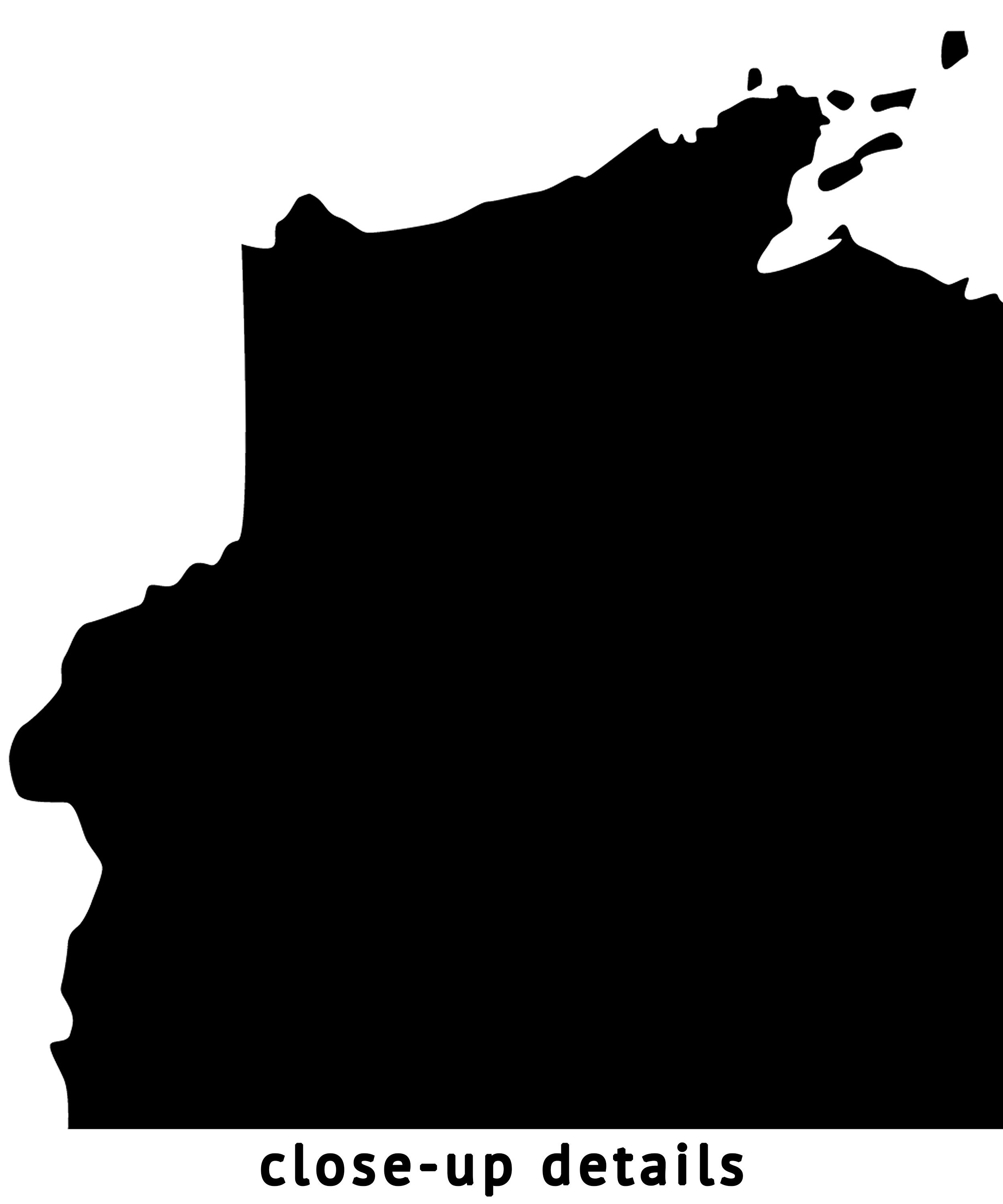 Wisconsin Map, Black and White, Minimalist, Wisconsin Wall Art ...