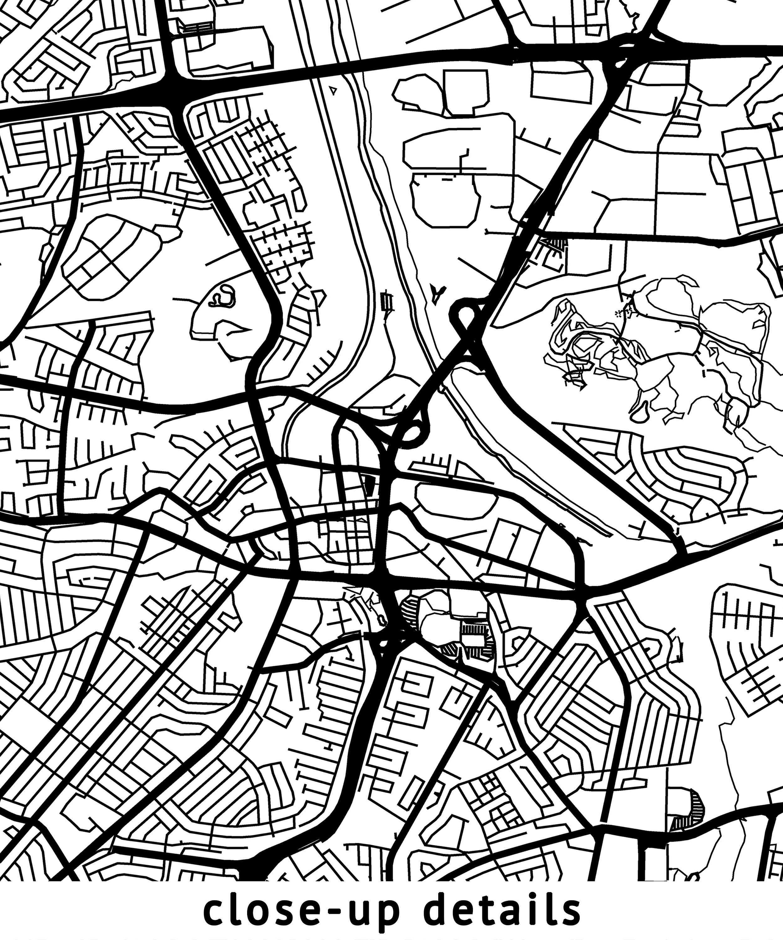 Bayamon Puerto Rico Map, Black and White, Coordinates, Map of Bayamon ...