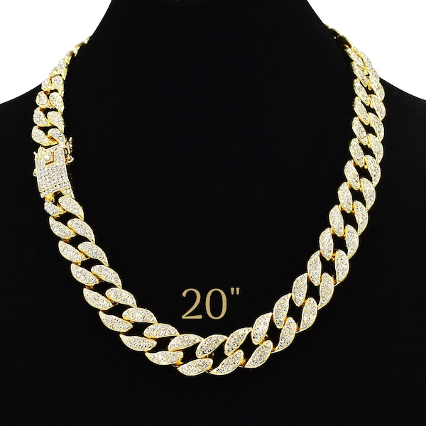 Fake Iced Out Chain - Etsy