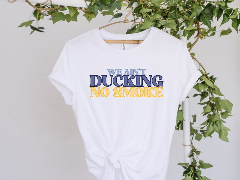 We Aint Ducking No Smoke Memphis Grizzlies Short Sleeve Shirt - Etsy