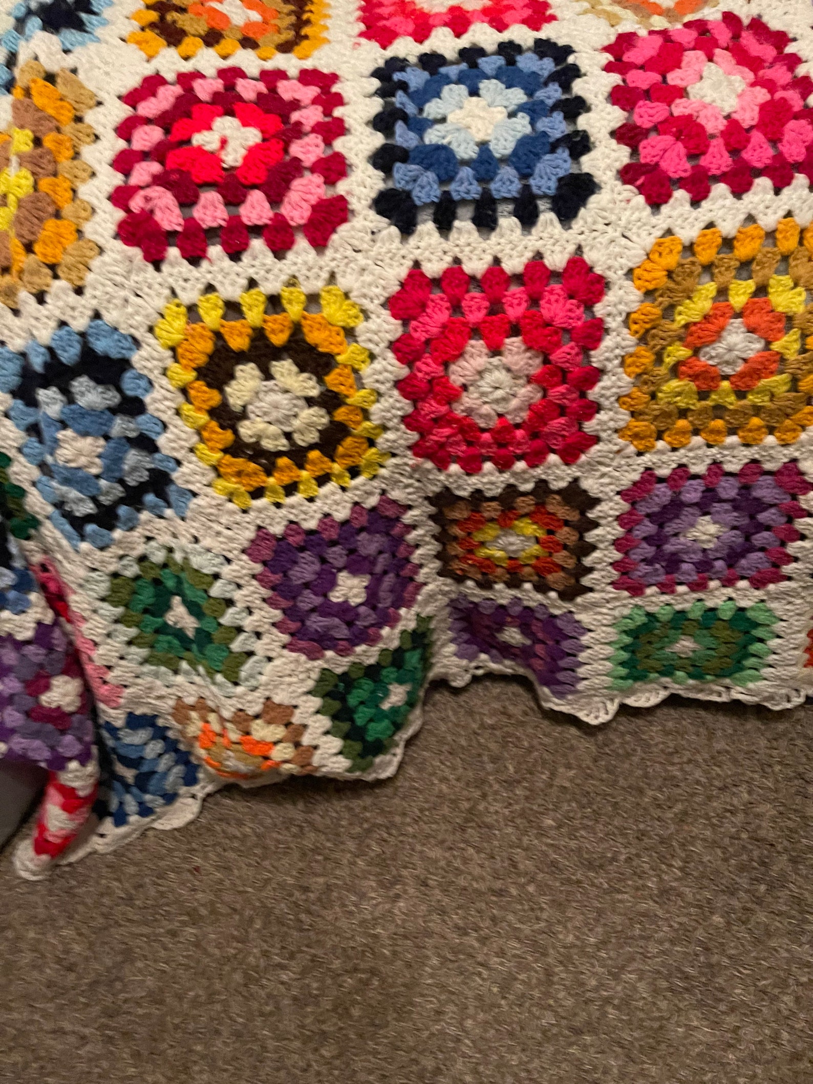 Granny Square Blanket - Etsy