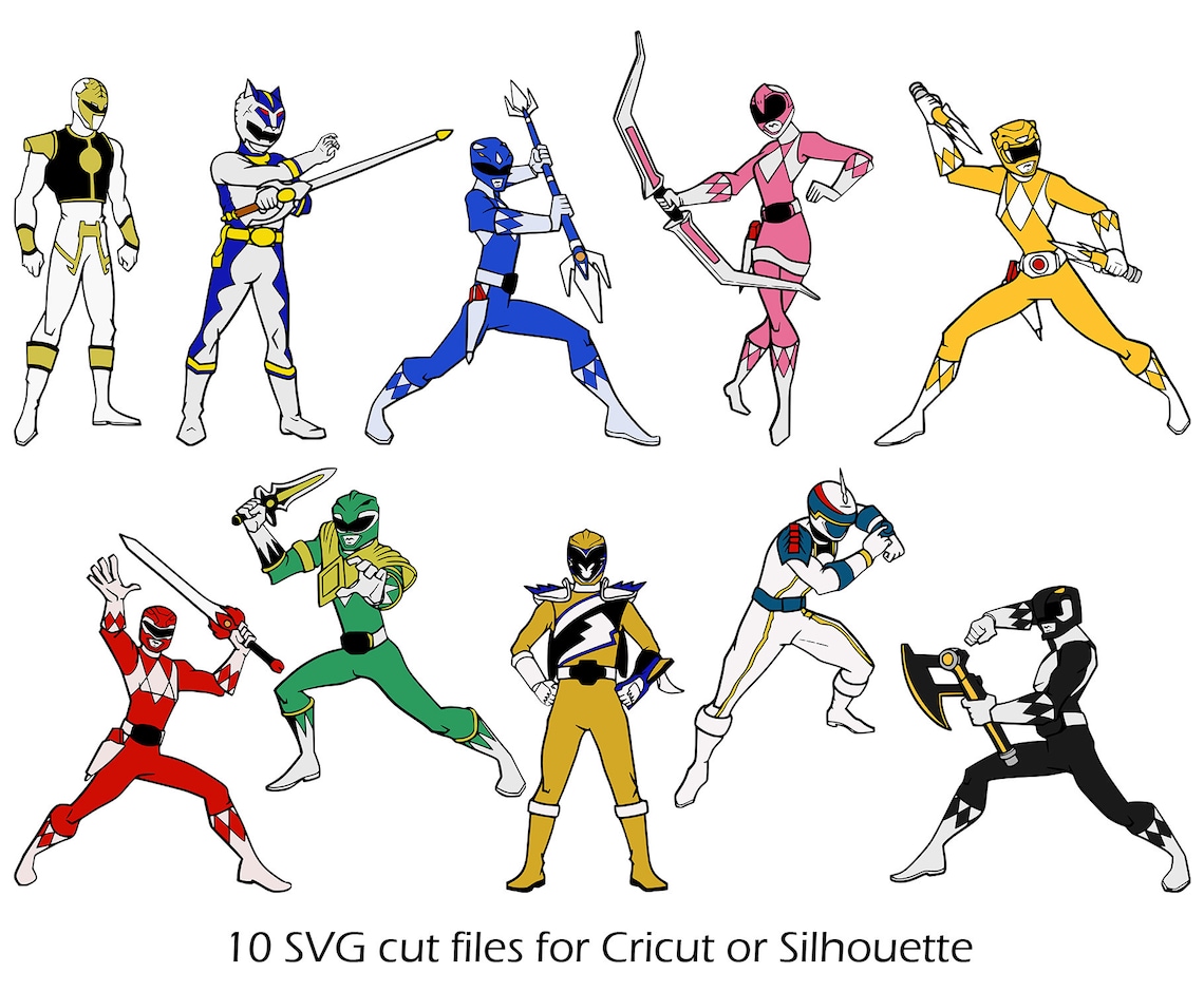 Power Ranger svg | Etsy
