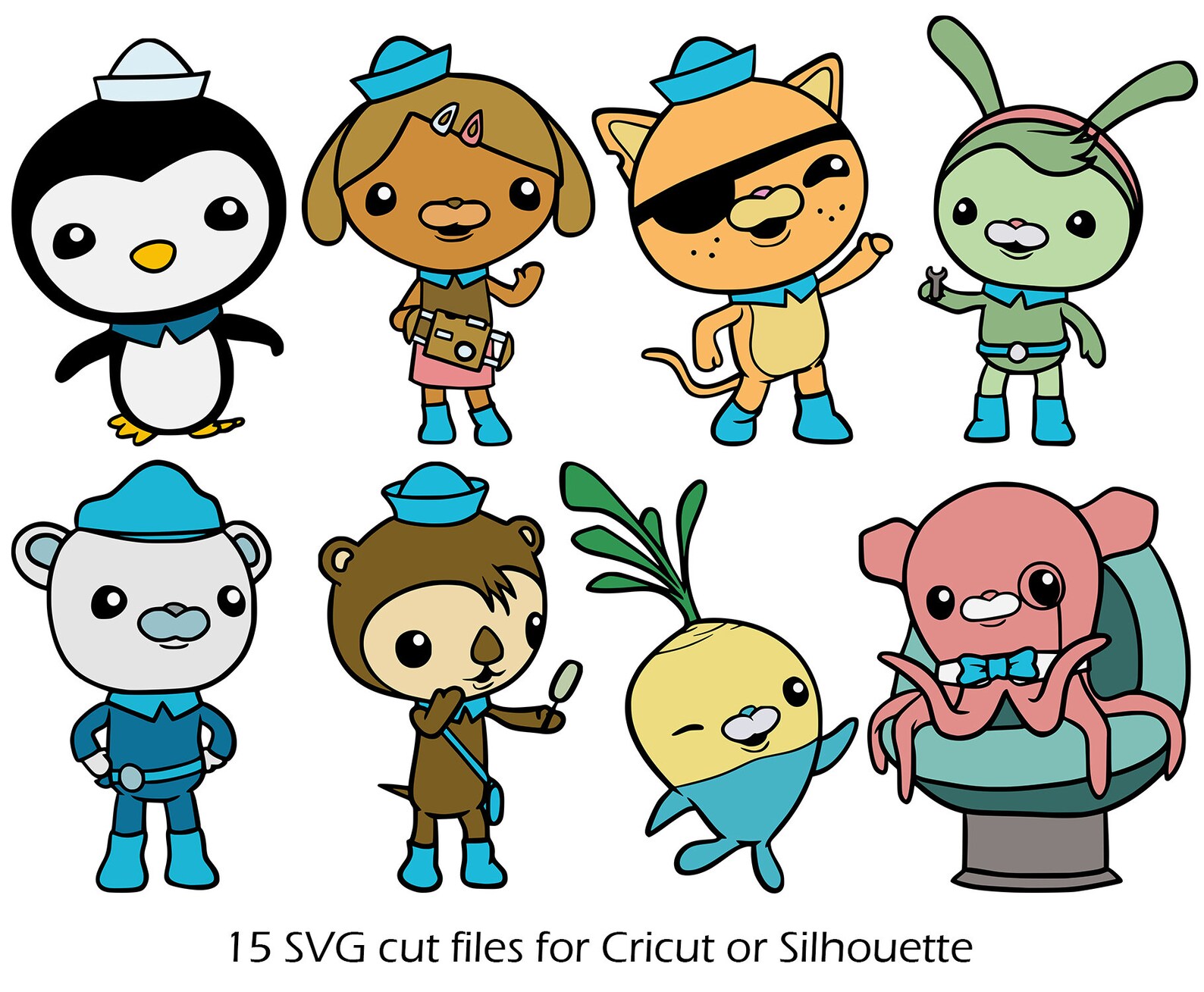 Octonauts svg | Etsy