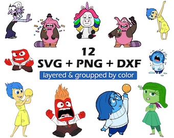 Inside Out Svg File | Etsy