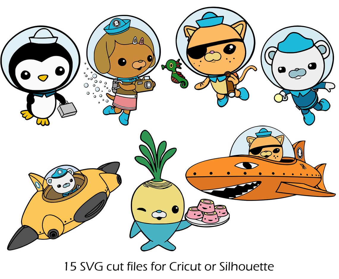 Octonauts svg | Etsy