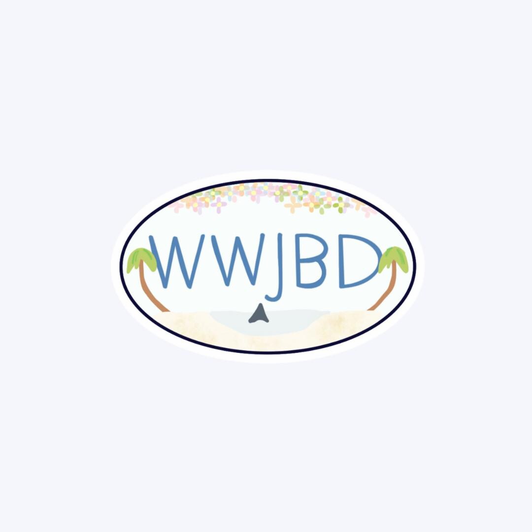 Wwjbd Sticker - Etsy
