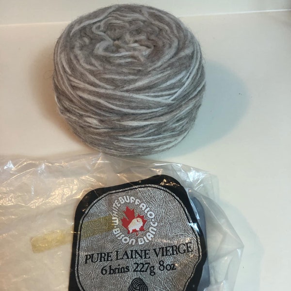 White Buffalo Wool - Etsy