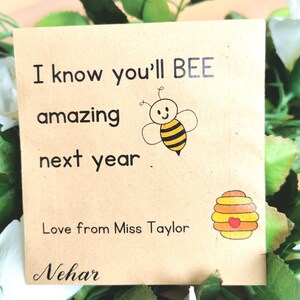 End of Year Gifts for Class Bee Friendly Seed Packet End - Etsy UK