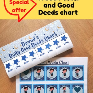 Good Deeds Chart | Daily Good Deeds Chart | Muslim Child Daily Routine ...