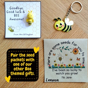 End of Year Gifts for Class Bee Friendly Seed Packet End of Term Gift ...