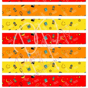 DIY Ramadan Paper Chain | Ramadan Paper Chain | Ramadan Crafts - Etsy