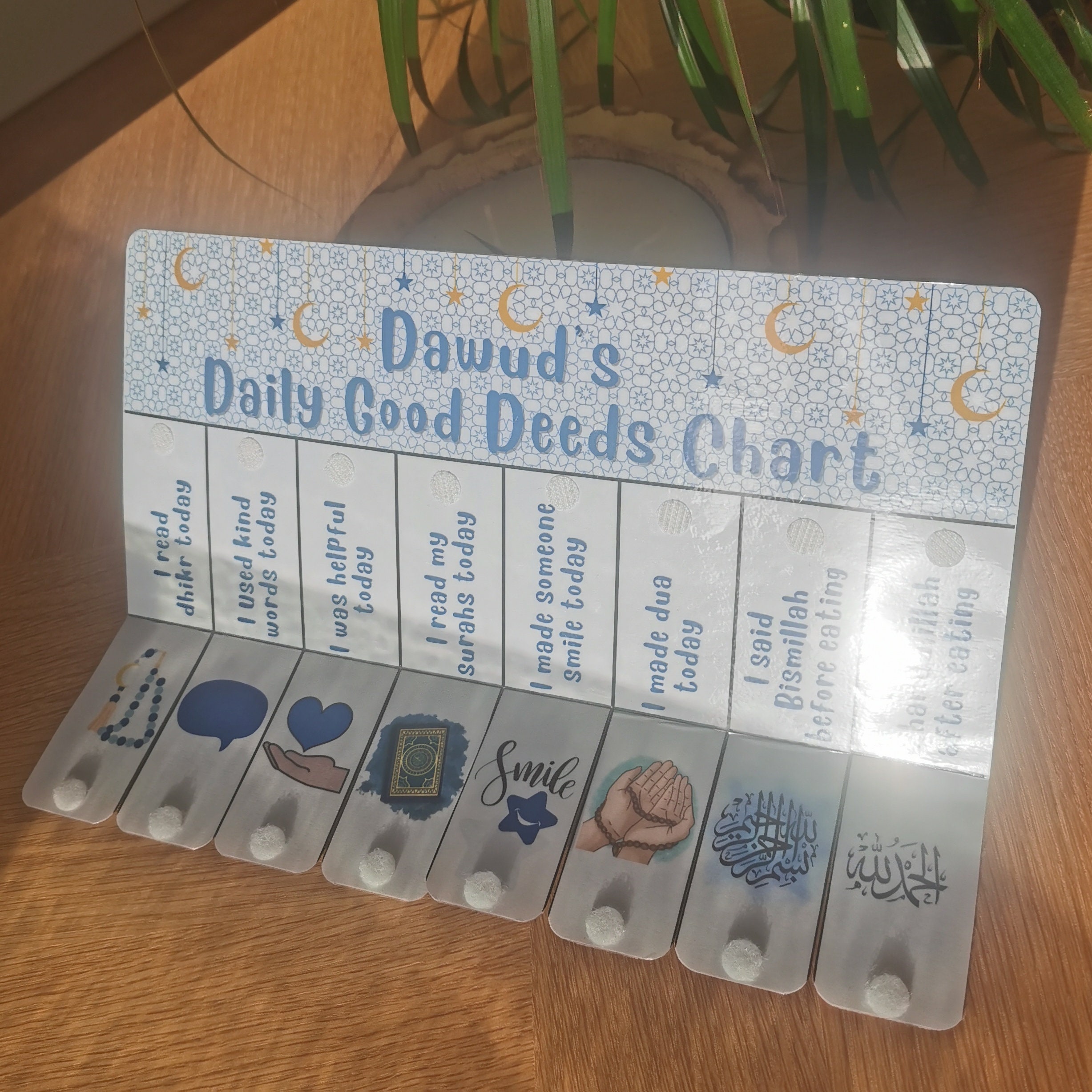 Good Deeds Chart Daily Good Deeds Chart Muslim Child Daily - Etsy UK