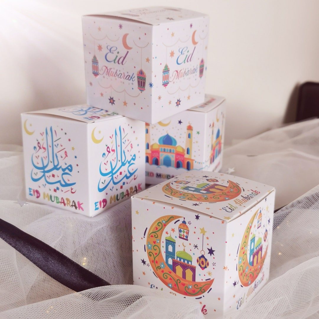 Eid Favour Boxes Eid Sweets for Kids Eid Gift Boxes Pack of 4 - Etsy UK