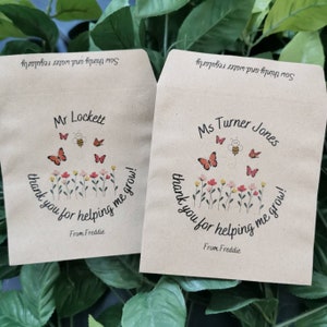 End of Year Gifts for Class Bee Friendly Seed Packet End of Term Gift ...