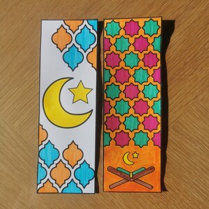 Ramadan Colouring Bookmarks | Printable Ramadan Bookmarks for Kids ...