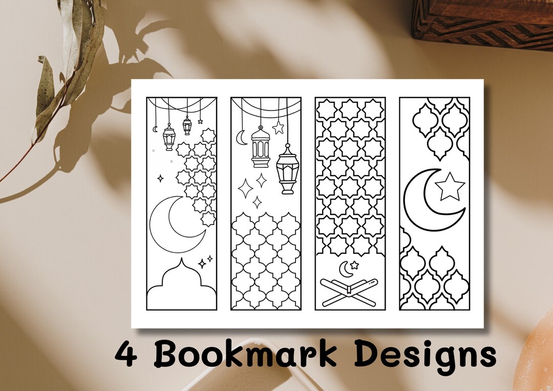 Ramadan Colouring Bookmarks | Printable Ramadan Bookmarks for Kids ...