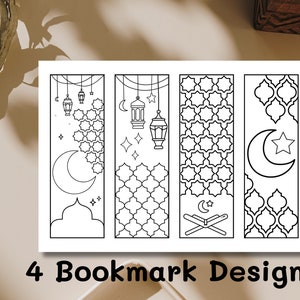 Ramadan Colouring Bookmarks | Printable Ramadan Bookmarks for Kids ...