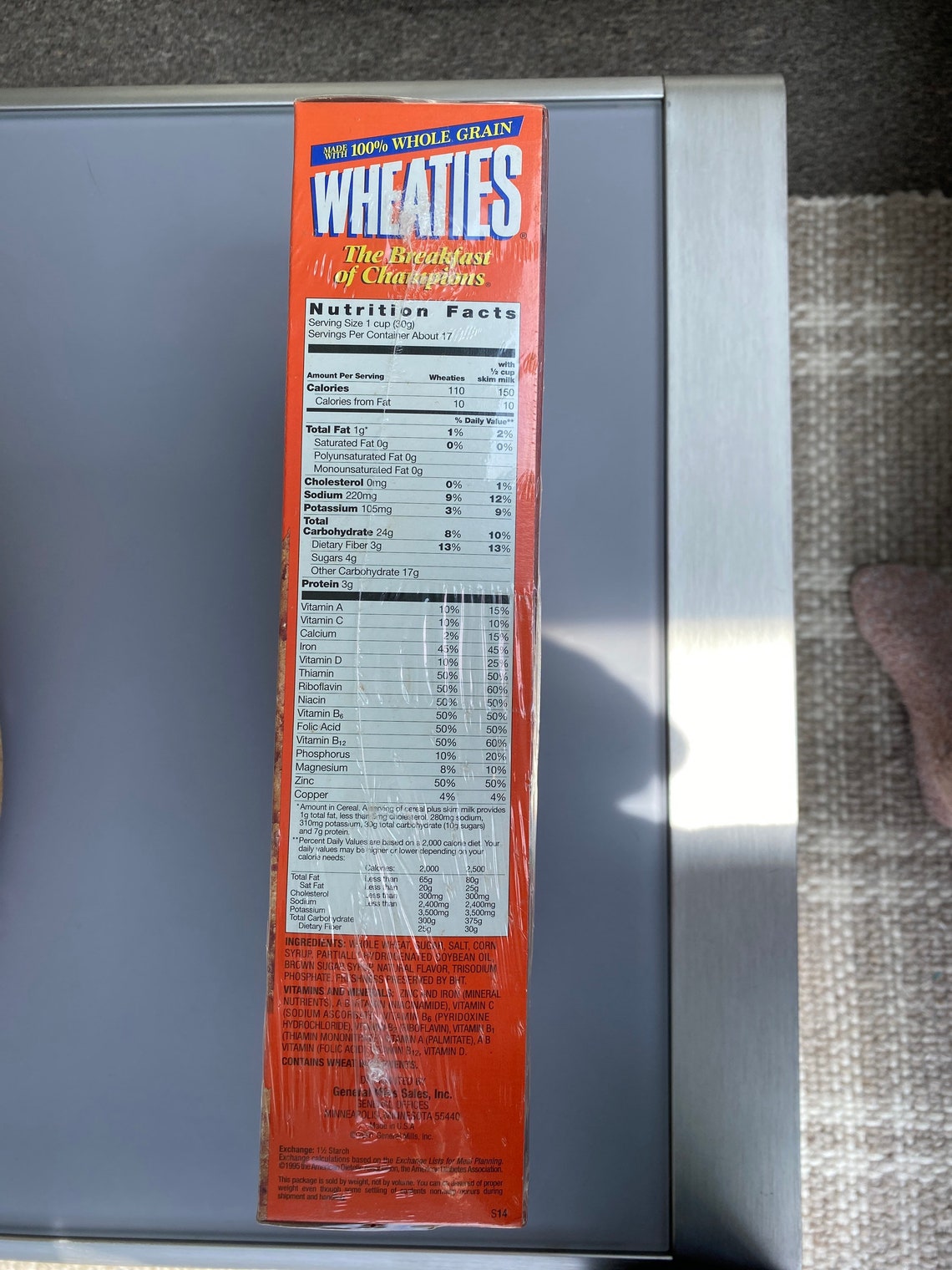 Wheaties , Tiger Woods Box, Unopened,cereal Box 2001 - Etsy