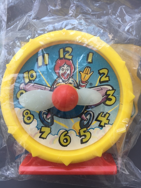 Mcdonalds Happymeal 1990 Good Morning Toys . Set of 2 Ronald - Etsy