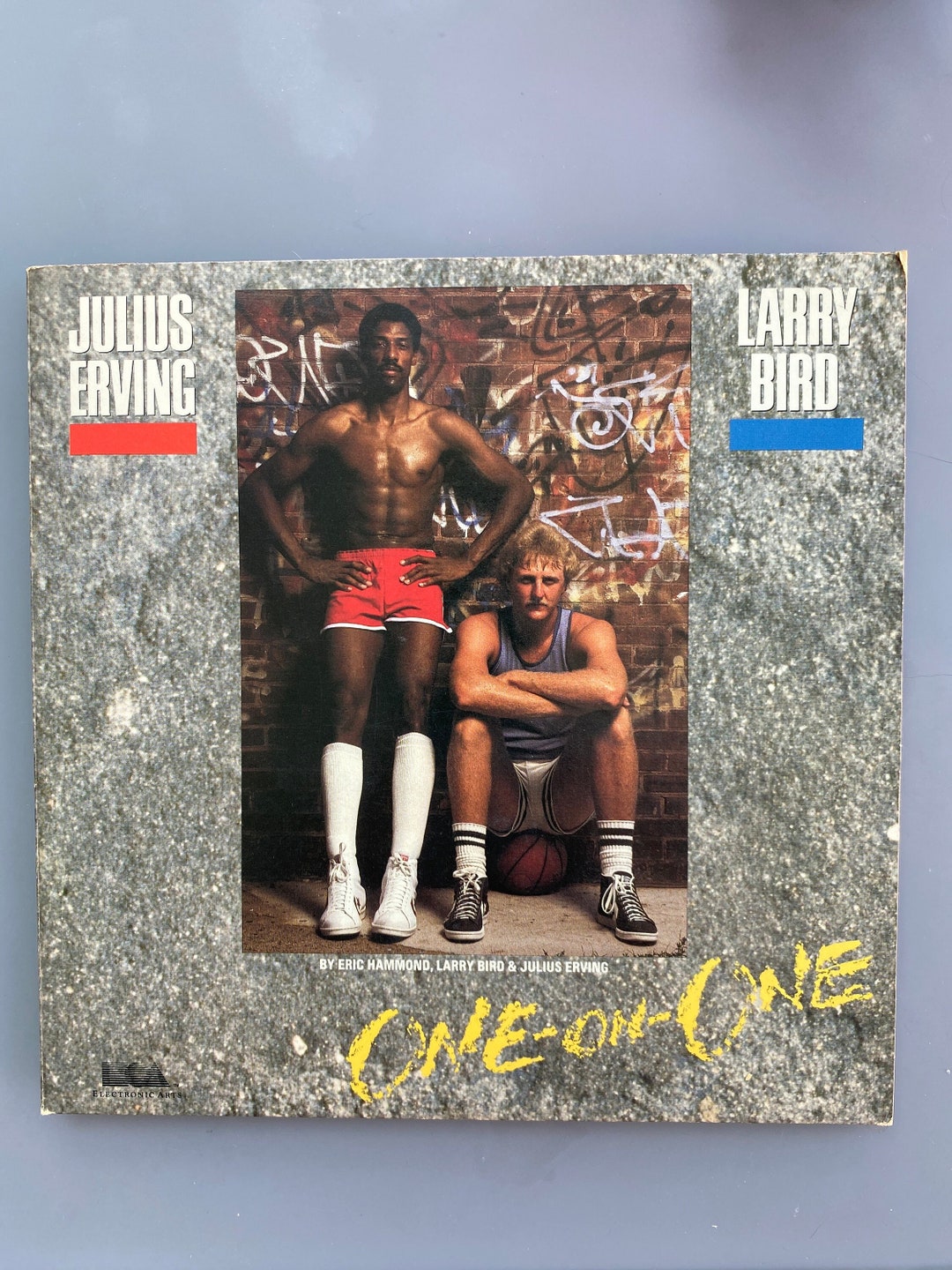 Julius Erving and Larry Bird One-on-one EA Game 1984 Commodore 64 ...