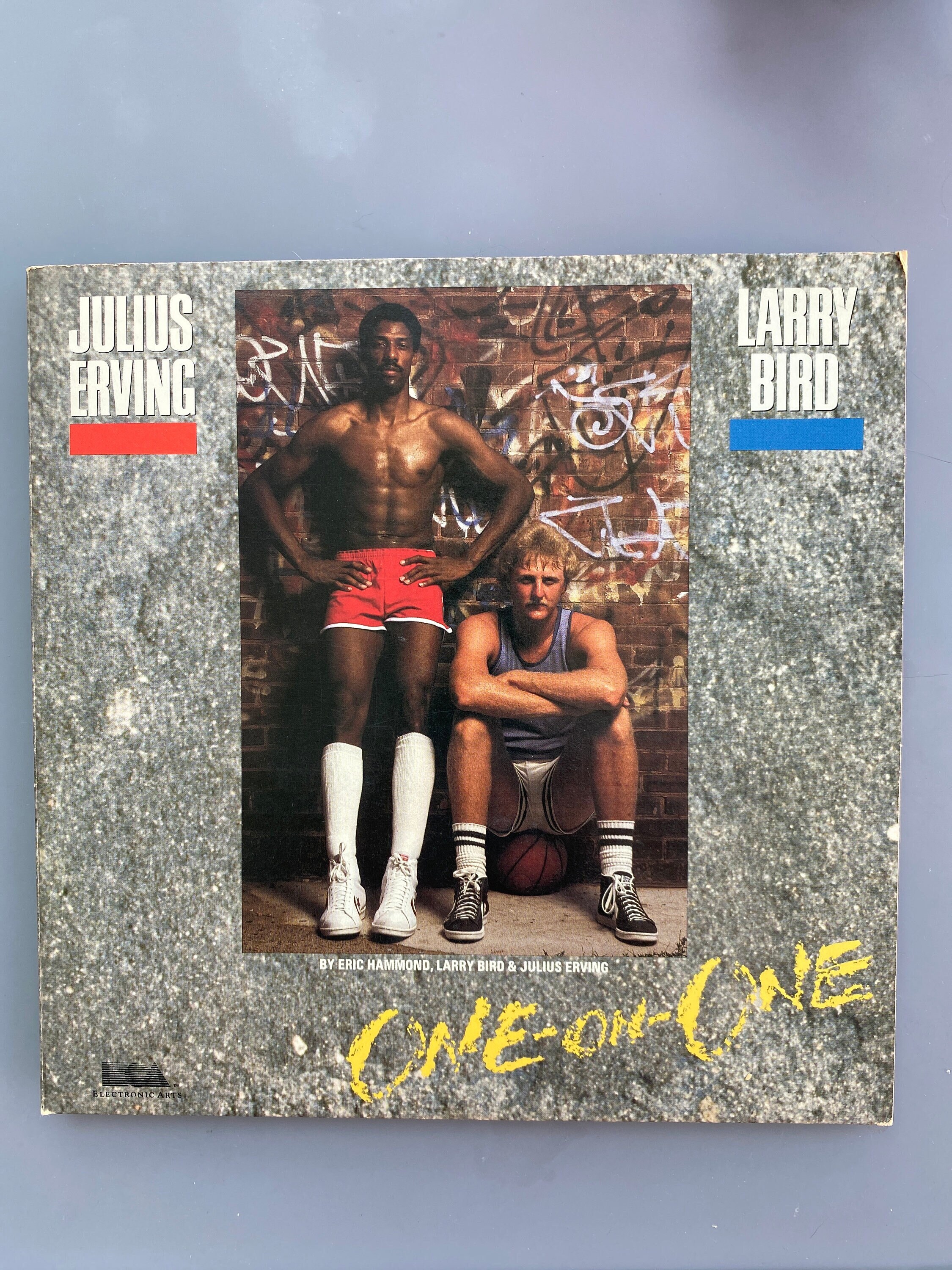 Julius Erving and Larry Bird One-on-one EA Game 1984 Commodore 64 ...