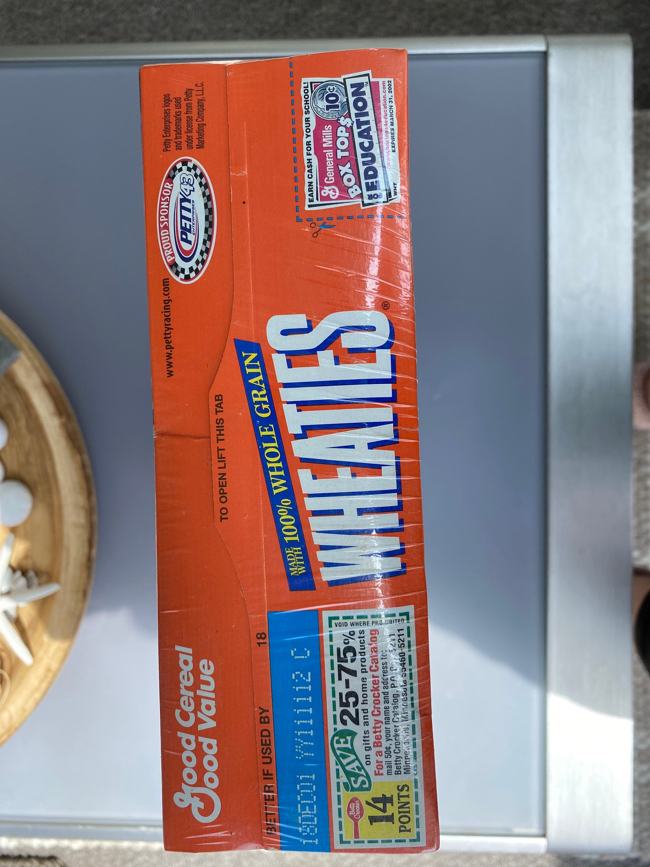 Wheaties , Tiger Woods Box, Unopened,cereal Box 2001 - Etsy