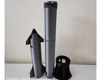 Spacex Starship Model - Etsy