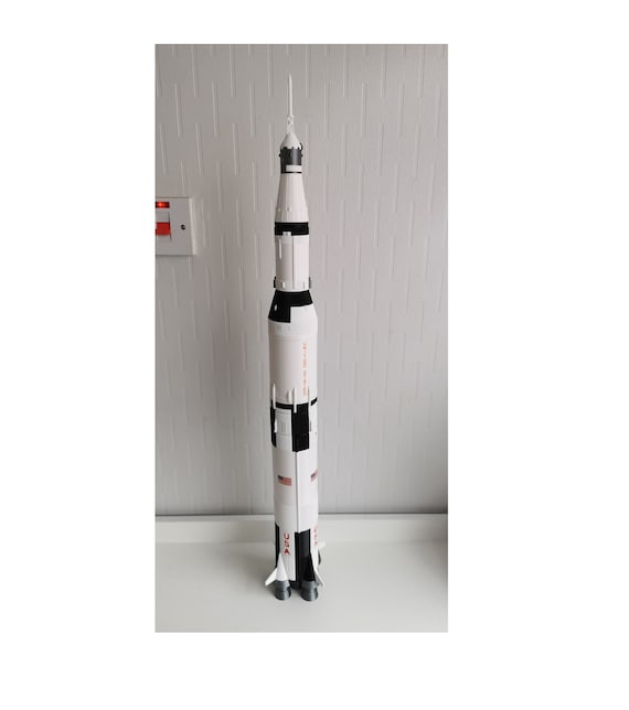 Apollo 11 Saturn V Scale 1:100 92cm 3ft Tall Display Model - Etsy