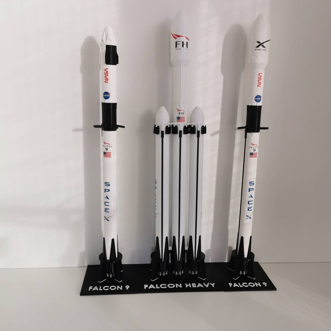 Spacex Falcon Set Scale 1/144 - Etsy