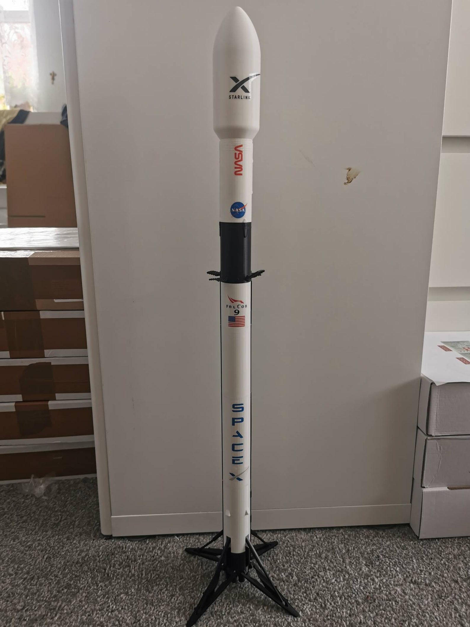 Spacex Falcon 9 Fairing Payload 60cm tall Best Price | Etsy