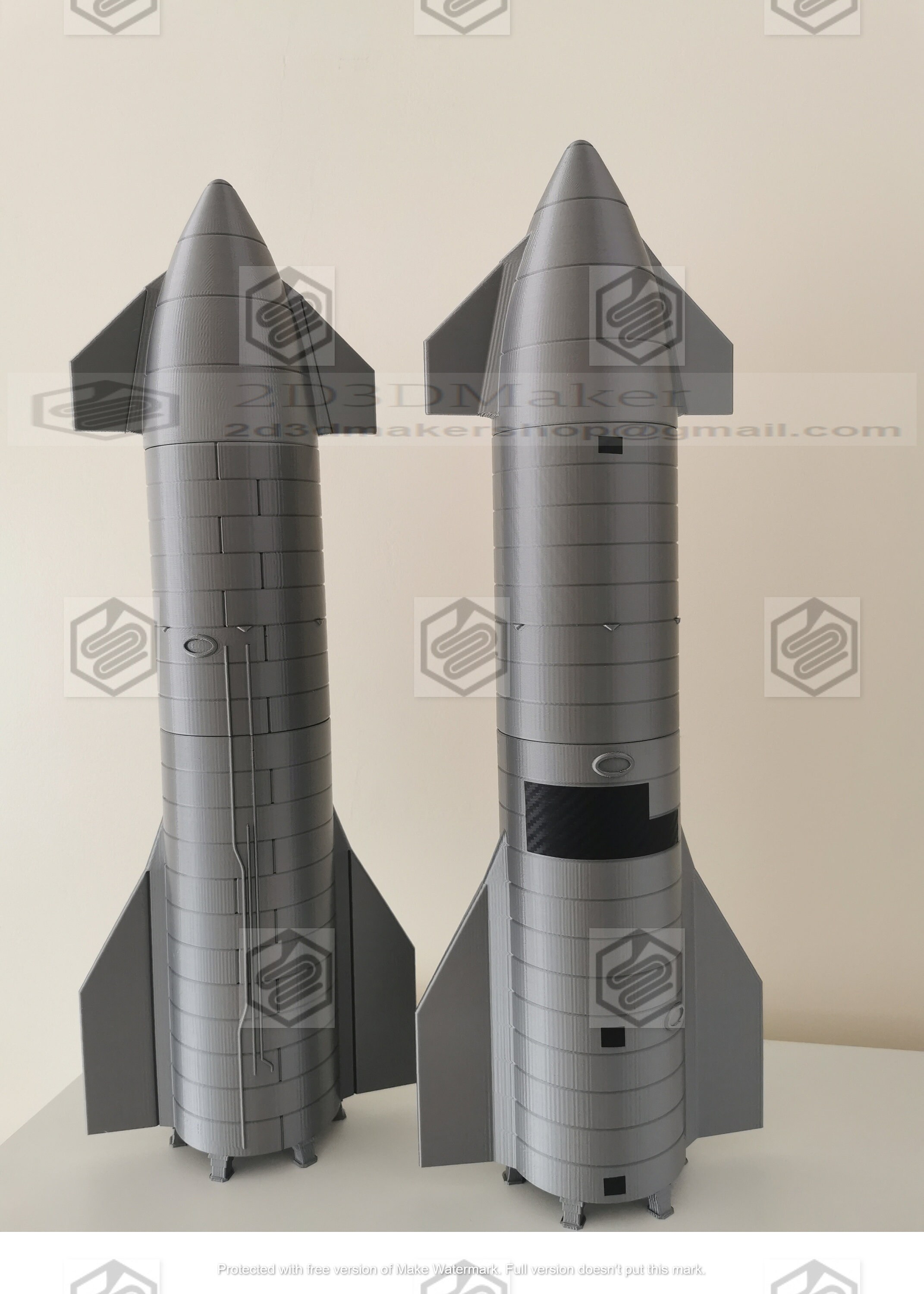 Spacex Starship SN15 Highly Detailed Display Model 3D - Etsy