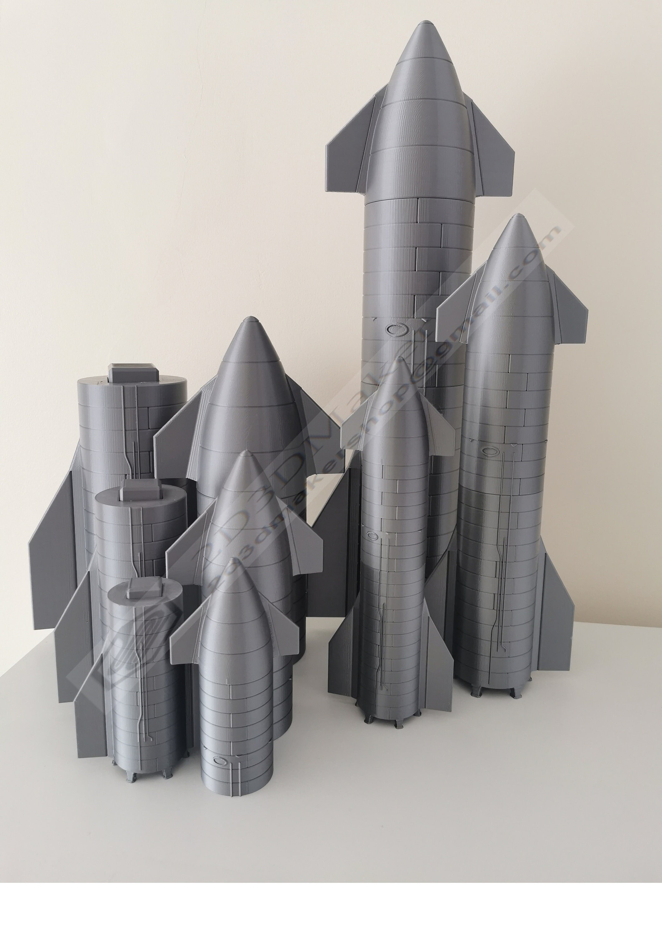 Spacex Starship SN15 Highly Detailed Display Model 3D - Etsy