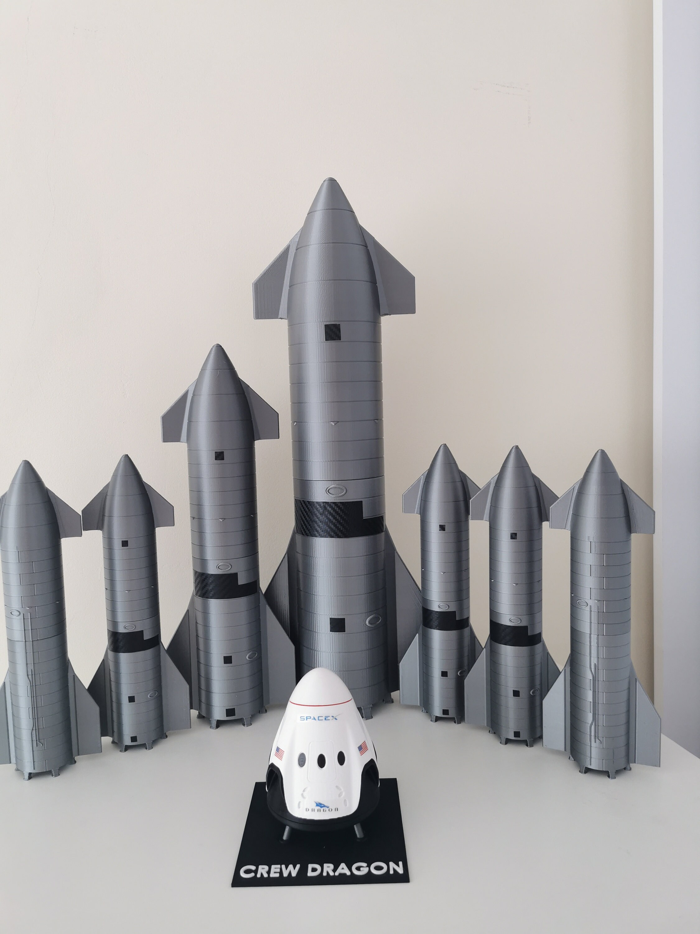 SpaceX Starship SN15 Highly Detailed Display Model 3D | Etsy