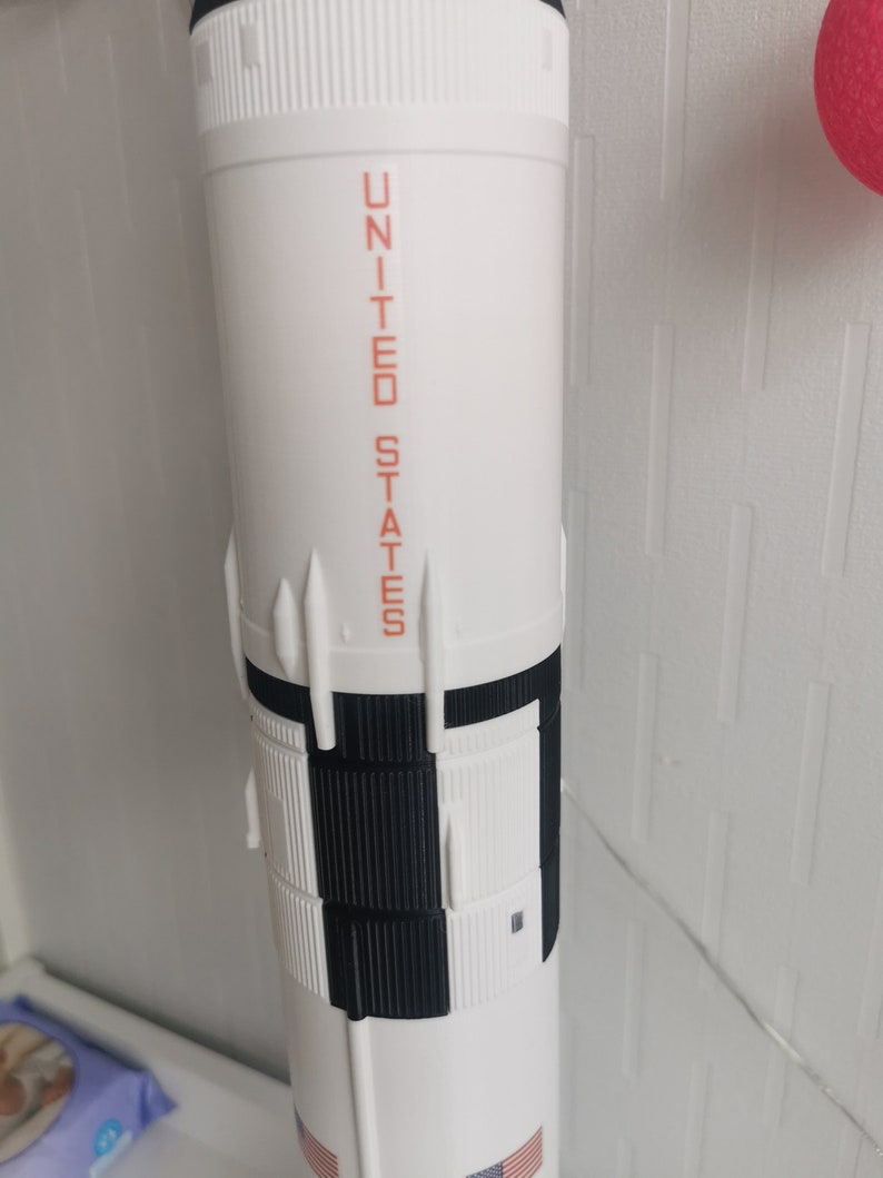 Apollo 11 Saturn V Scale 110cm Tall Display Model | NEW SIZE - Etsy