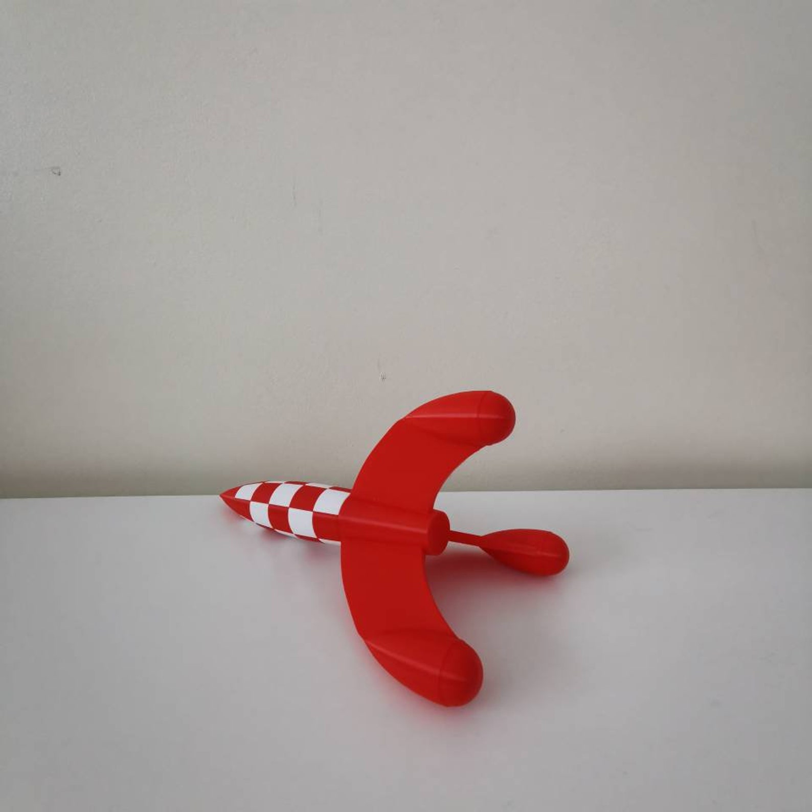 Tintin Rocket Ship Display Model - Etsy