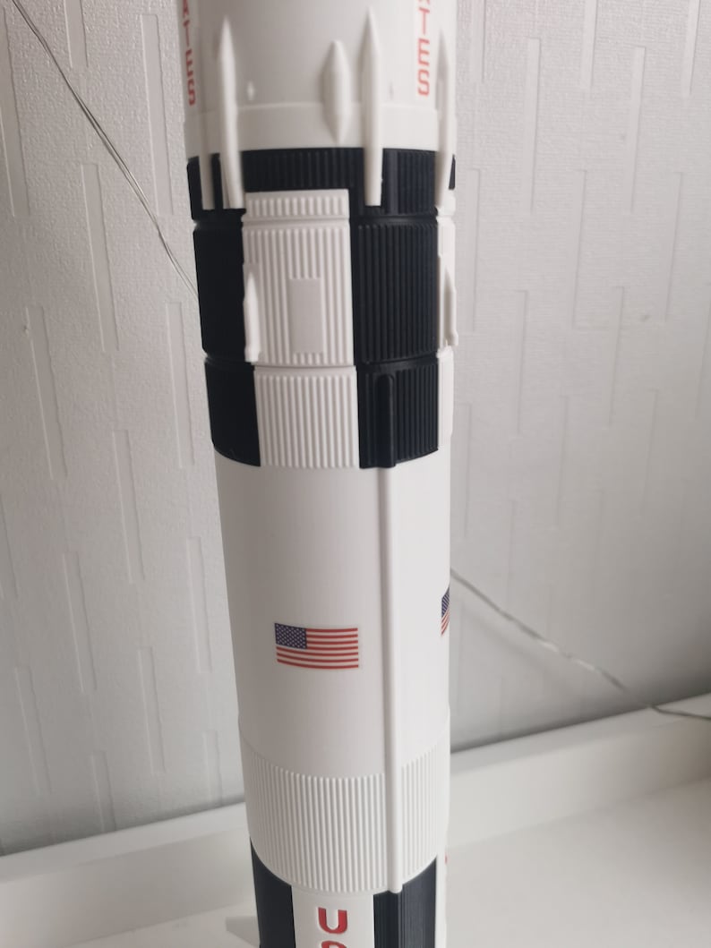 Apollo 11 Saturn V Scale 1:100 92cm 3ft Tall Display Model - Etsy