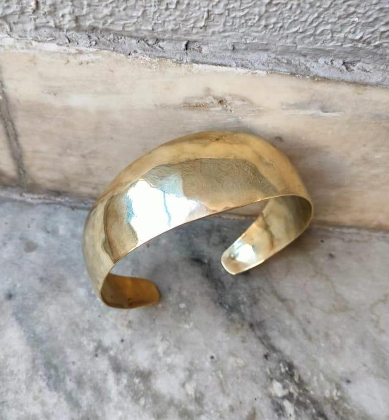 Brass Arm Cuff, Upper Arm Band, Wide Cuff Bracelet, Upper Arm Cuff ...