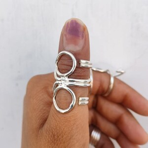 Splint Silver Rings, MCP Hyperextension Splint, Arthritis Rings ...