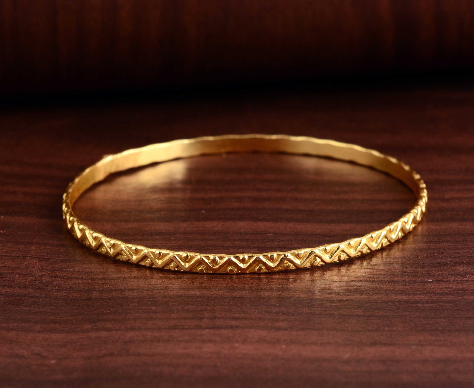 Set of 8 Bangles, Designer Bangles, Stacking Bracelets, Brass Bangles ...